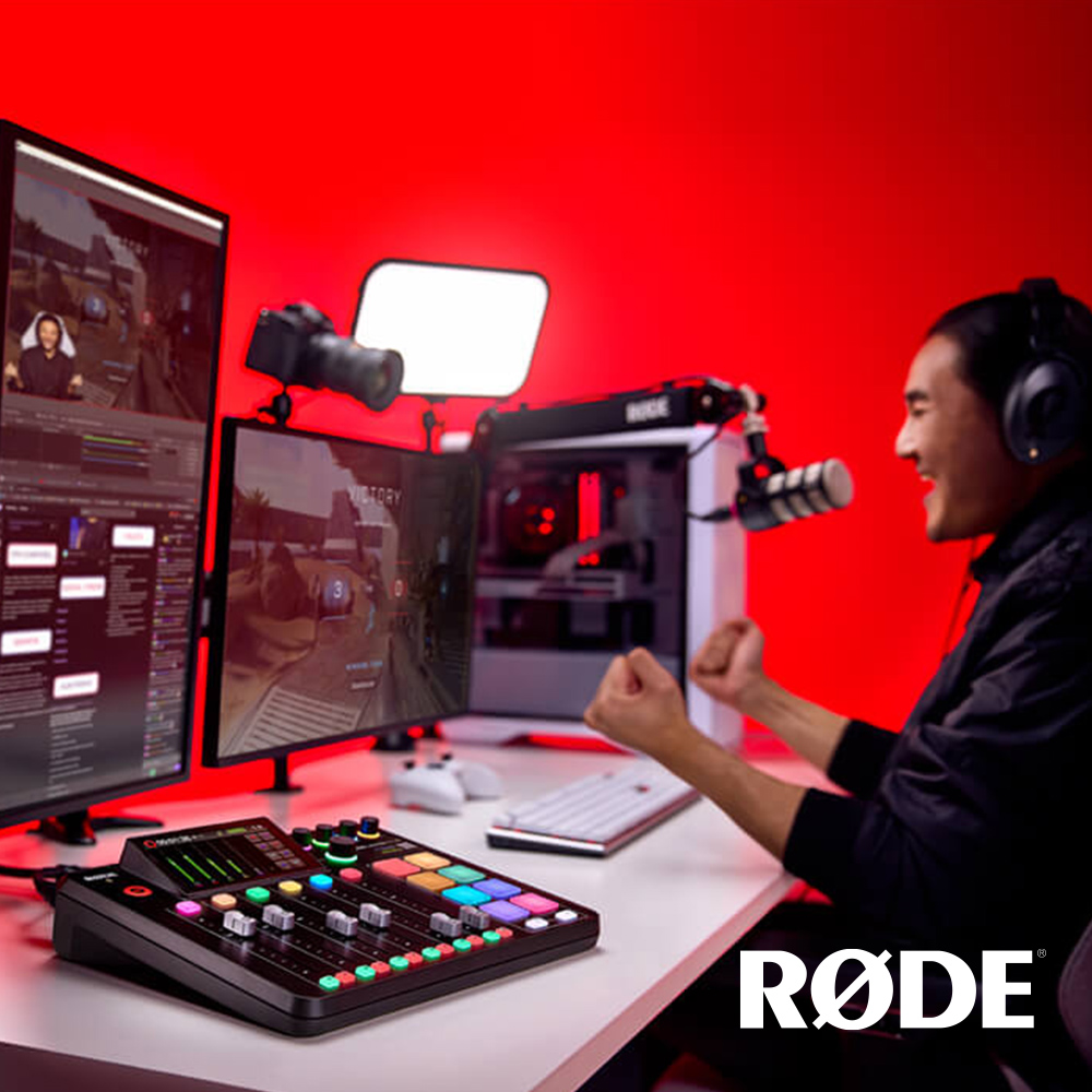 【RODE】Caster Pro II 混音工作台 廣播/直播用錄音介面 公司貨 | 楔石攝影怪兵器