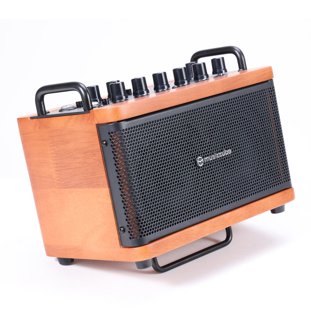 Musiccube Tiny Box D2 多功能原木樂器音箱(橡木棕) | 楔石攝影怪兵器