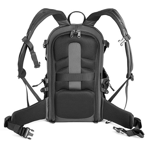 TONBA S3711 後開雙肩背包(黑) | 楔石攝影怪兵器