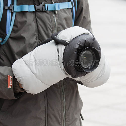 TONBA 羽絨微單防寒護套(綠) | 楔石攝影怪兵器