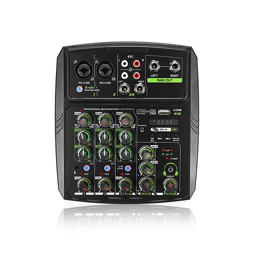 Keystone B4 小型混音器/錄音介面(黑色) | 楔石攝影怪兵器