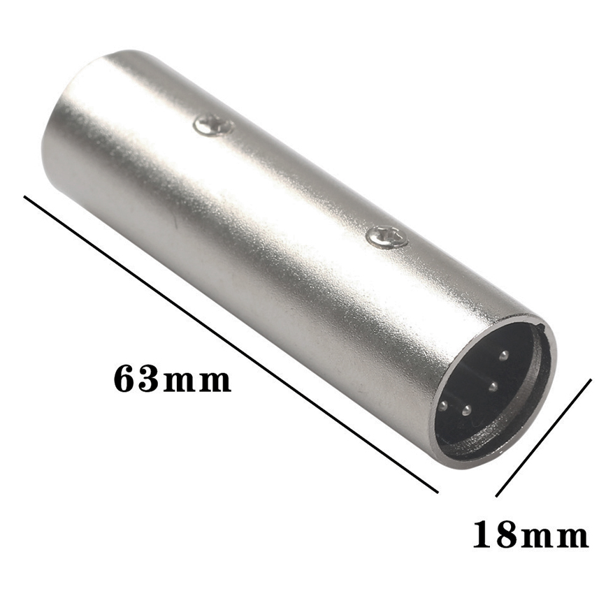 Keystone XLR 5針公對5針公 轉接頭 | 楔石攝影怪兵器