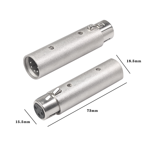 Keystone XLR 3針母轉5針公轉接頭 | 楔石攝影怪兵器